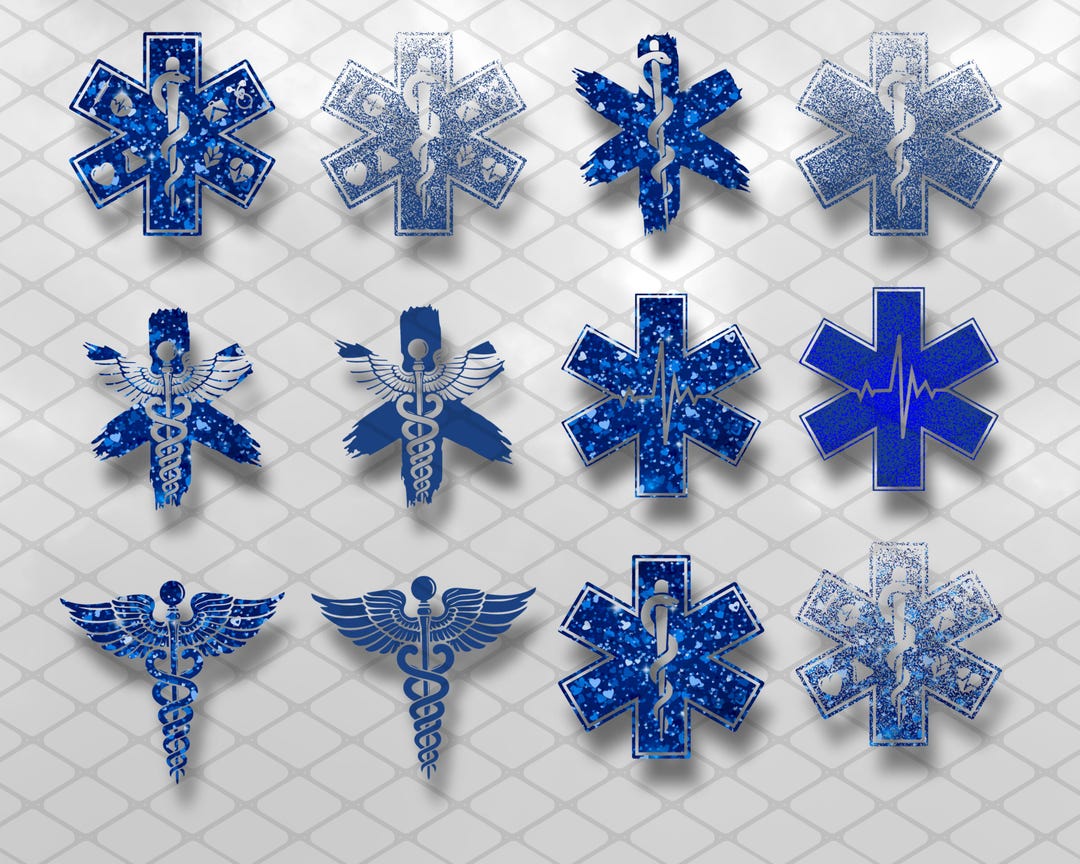 EMS Bundle | Star of Life Svg,ems Svg, Emergency Medical Services Sign ...