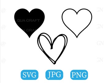 Heart Svg Bundle Heart Outline Svg Heart Svg Heart Outline Clipart ...