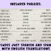 Spanish Key Useful Phrases Boho Posters Set | Frases Útiles | Word Wall ...