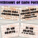 Spanish Circumlocution Phrases Boho Posters Set | Frases De ...