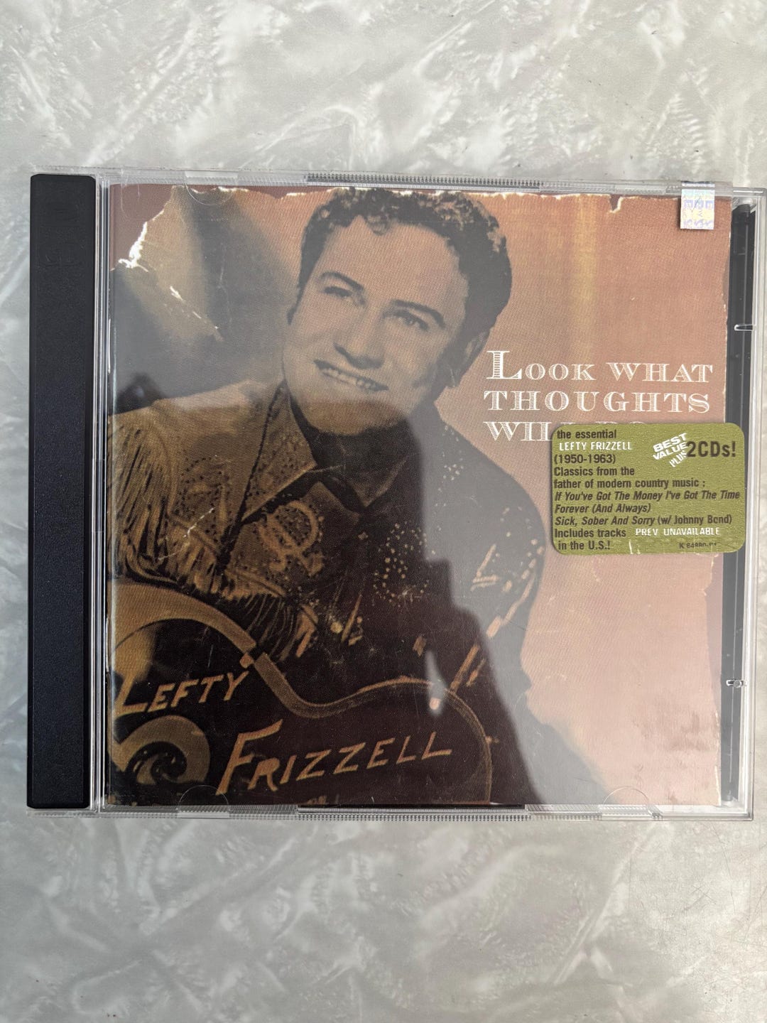 Lefty Frizzell: Look What Thoughts Will Do (CD) - Etsy
