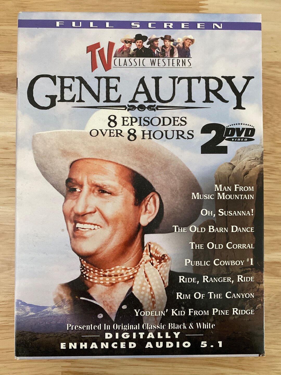 Gene Autry - TV Classic Westerns (2-DVD Set) - Etsy