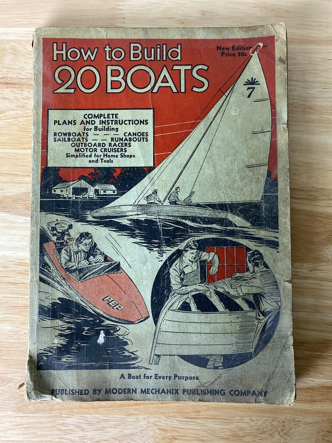 How to Build 20 Boats magazine 1935 - Etsy