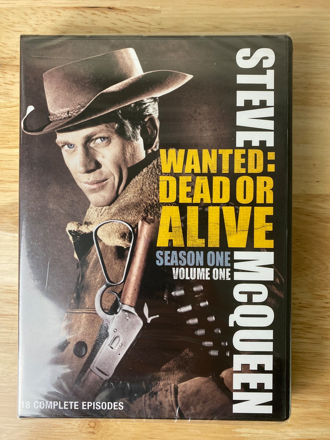 Steve Mcqueen Wanted: Dead or Alive season 1 DVD - Etsy