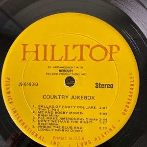 Country Jukebox: Various Artists (vinyl Record Album) - Etsy