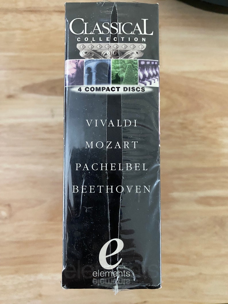 Classical Collection: Vivaldi, Mozart, Pachelbel, Beethoven (4 Cds) - Etsy