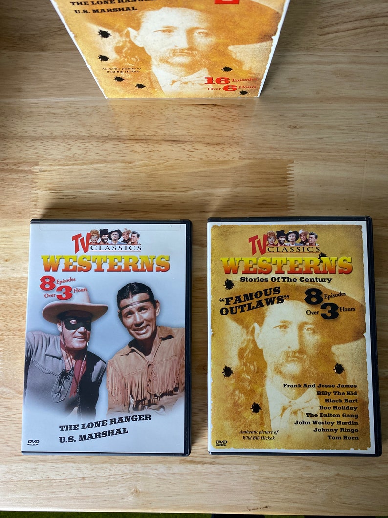 TV Classics: Westerns (2-DVD Set) - Etsy