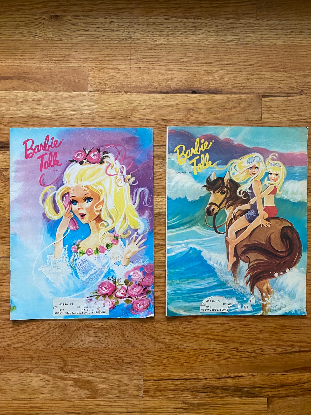 Barbie Talk Magazines set of 2 1972 - Etsy