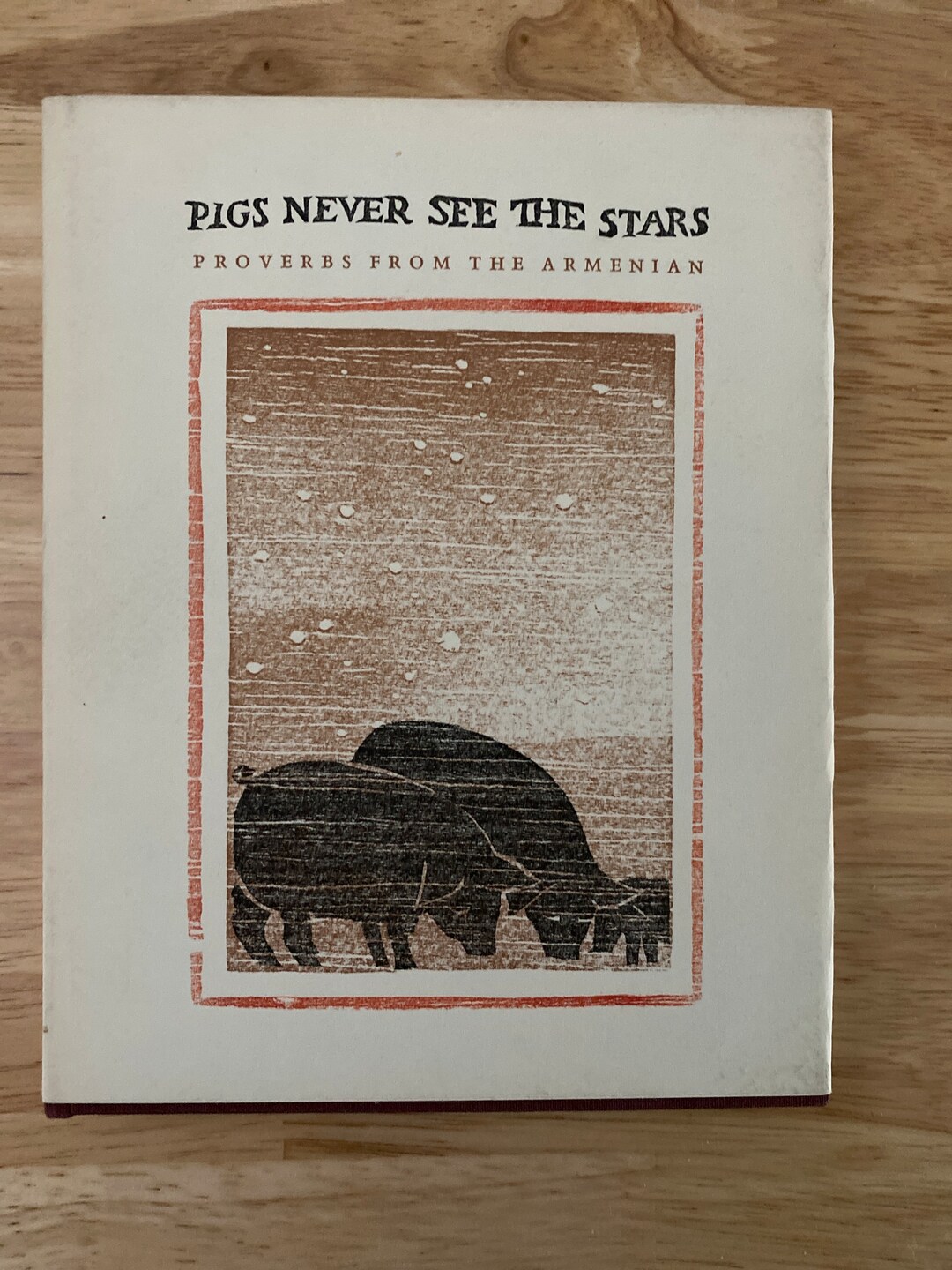 Book: Pigs Never See the Stars Armenian Proverbs 1982 - Etsy