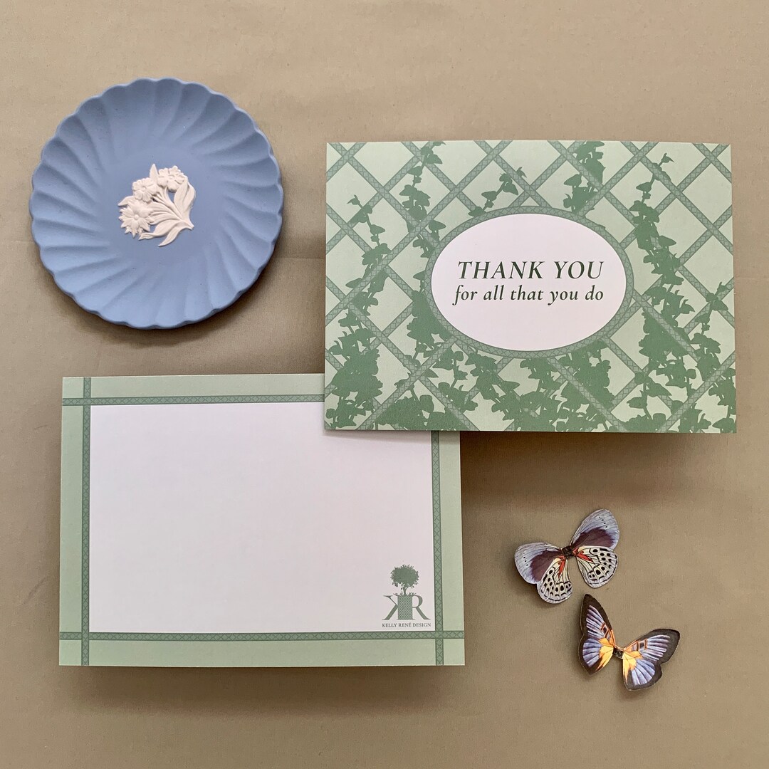 Thank You for All That You Do | Ivy Trellis Series - Flat Cards ...
