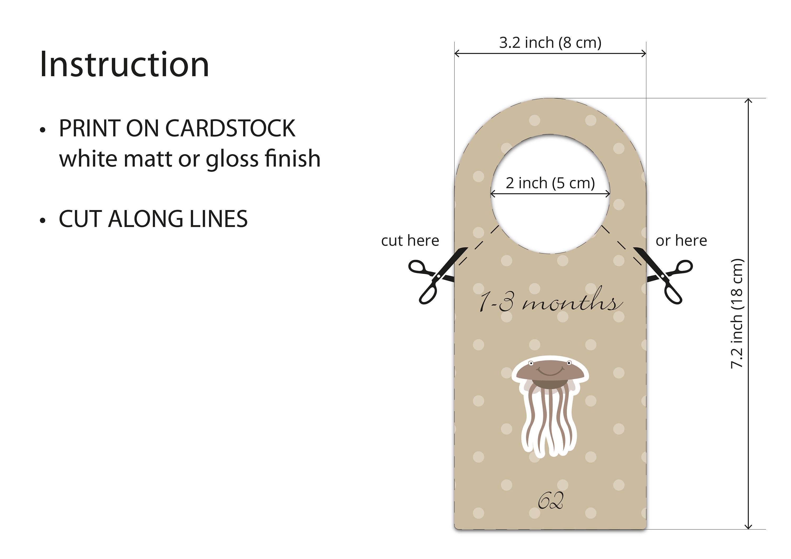 Cute Sea Animals Closet Dividers Baby Clothes Divider - Etsy