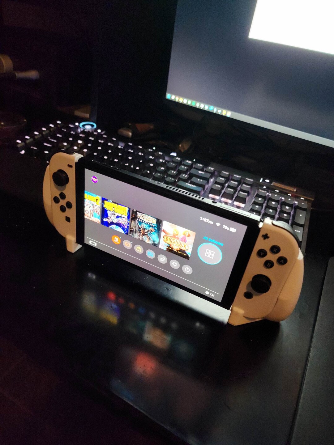 Nintendo Switch Comfort Grip / Ergonomic Handle - Etsy