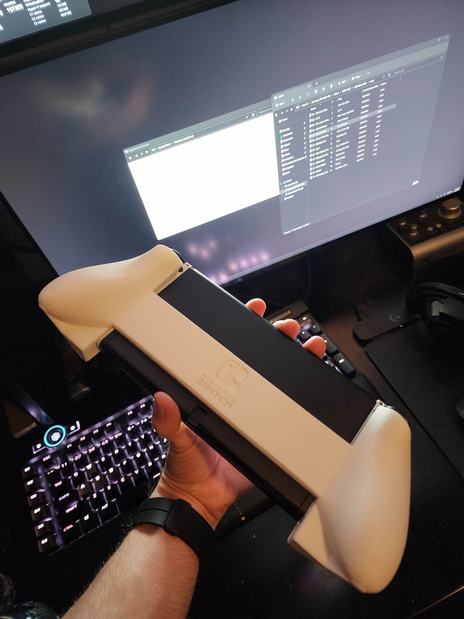 Nintendo Switch Comfort Grip / Ergonomic Handle - Etsy