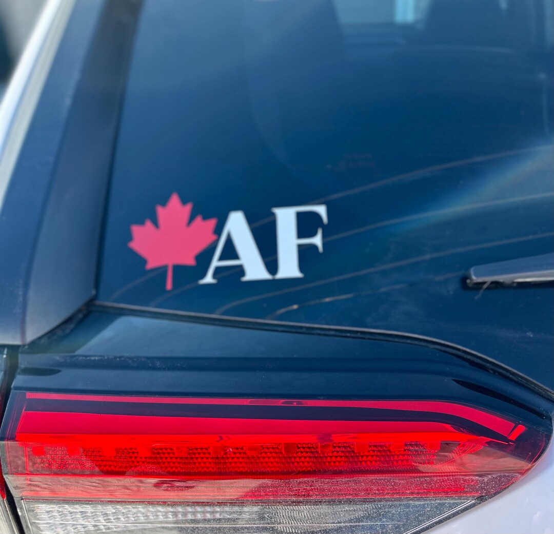 Canada AF Car Decal/window Decal/ - Etsy
