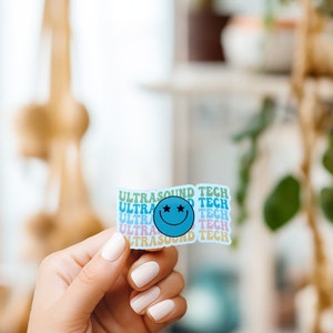 Ultrasound Tech Sticker//vinyl Sticker//waterproof Sticker// - Etsy