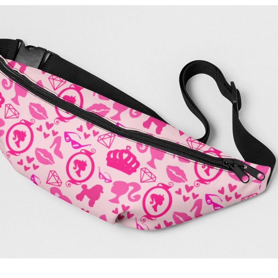 Girls Fanny Pack, Teen Girl Gift, Bum Bag Canvas, Trendy Pink Bag ...
