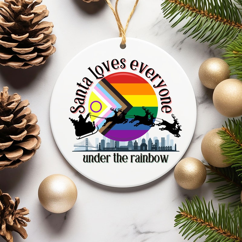 Gay Pride Ornament - Etsy