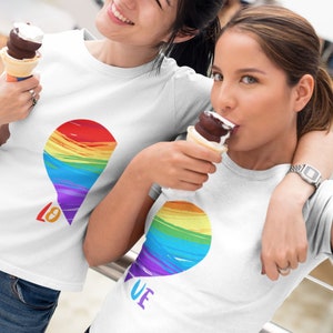 Lesbian Couple Shirts, Matching Gay Wedding Shirt, Wlw Shirts, MLM ...