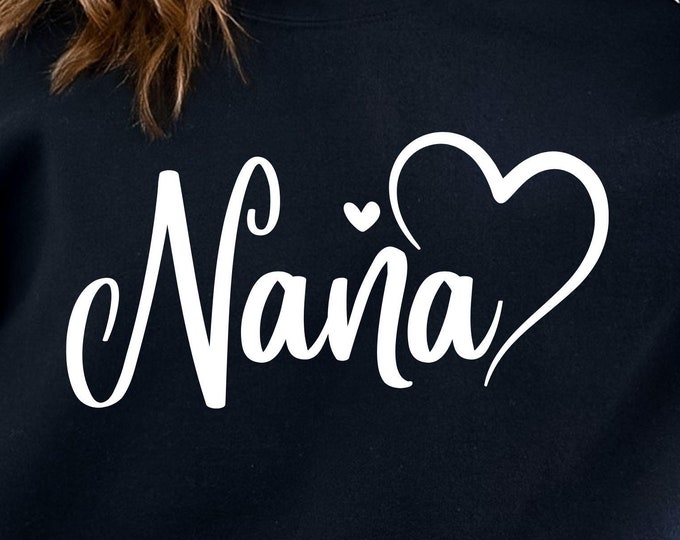 Nana Heart SVG - Nana SVG - Nana - Mother's Day Gift - Nana Life Svg ...