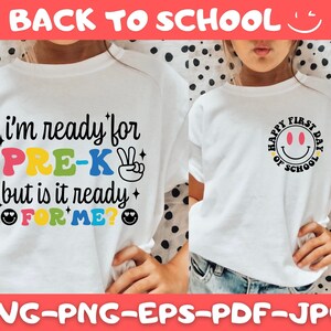 I'm Ready for Pre K but is It Ready for Me SVG, Pre-k SVG, Hello Pre K ...