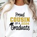 Proud Cousin of a 2024 Graduate SVG, 2024 Graduation Svg, Class of 2024 ...