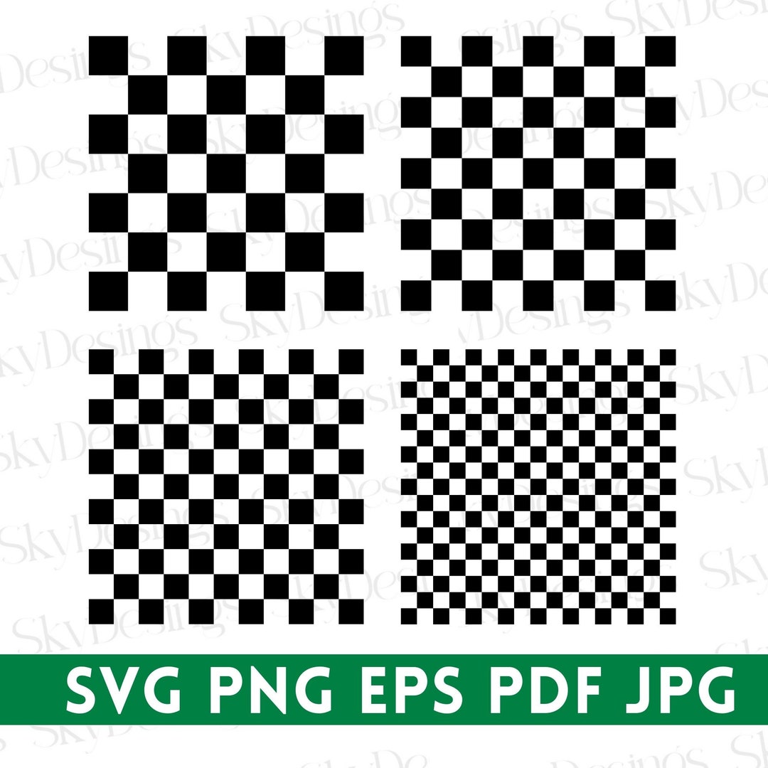 Checkered Pattern SVG, Checkered Bundle SVG, Checkered Svg, Checkered ...