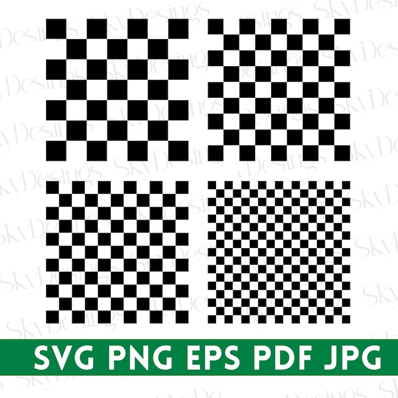 Checkered Pattern SVG, Checkered Bundle SVG, Checkered Svg, Checkered ...