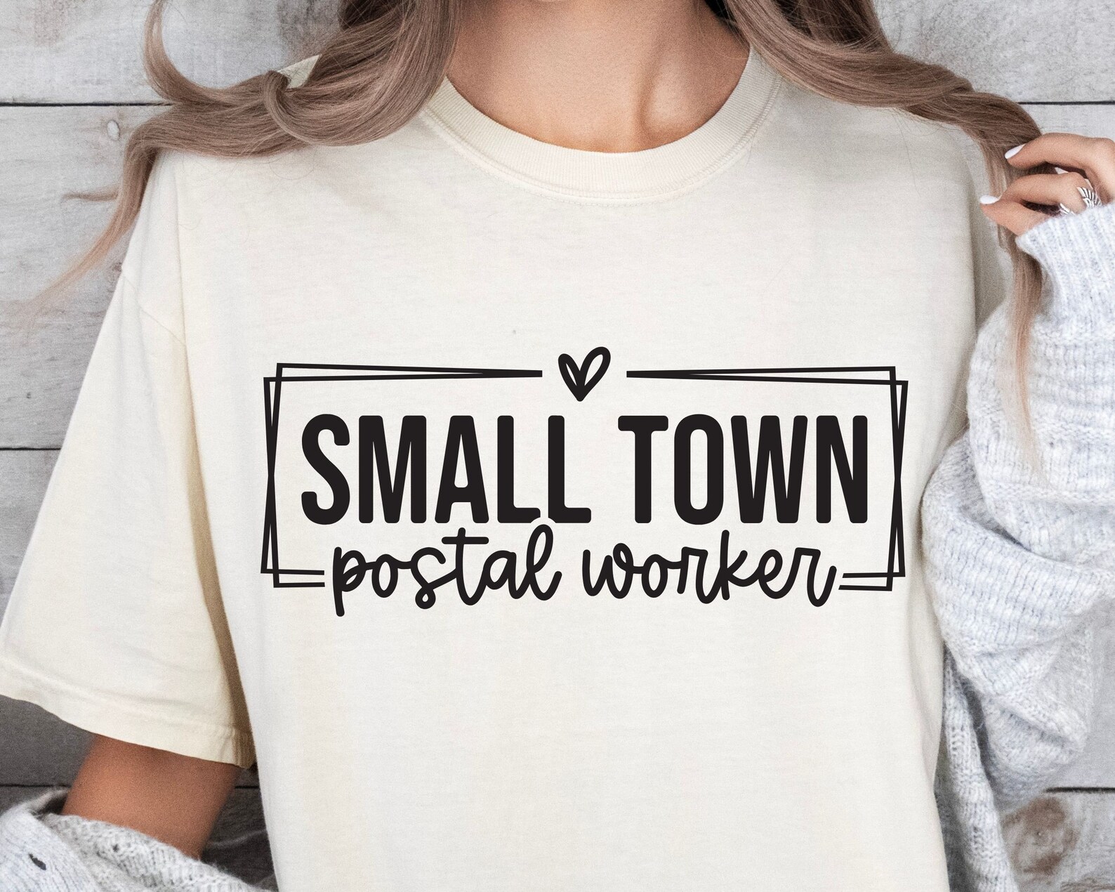 Small Town Mail Lady SVG, Postal Worker Svg, Postal Worker Png, Mail ...