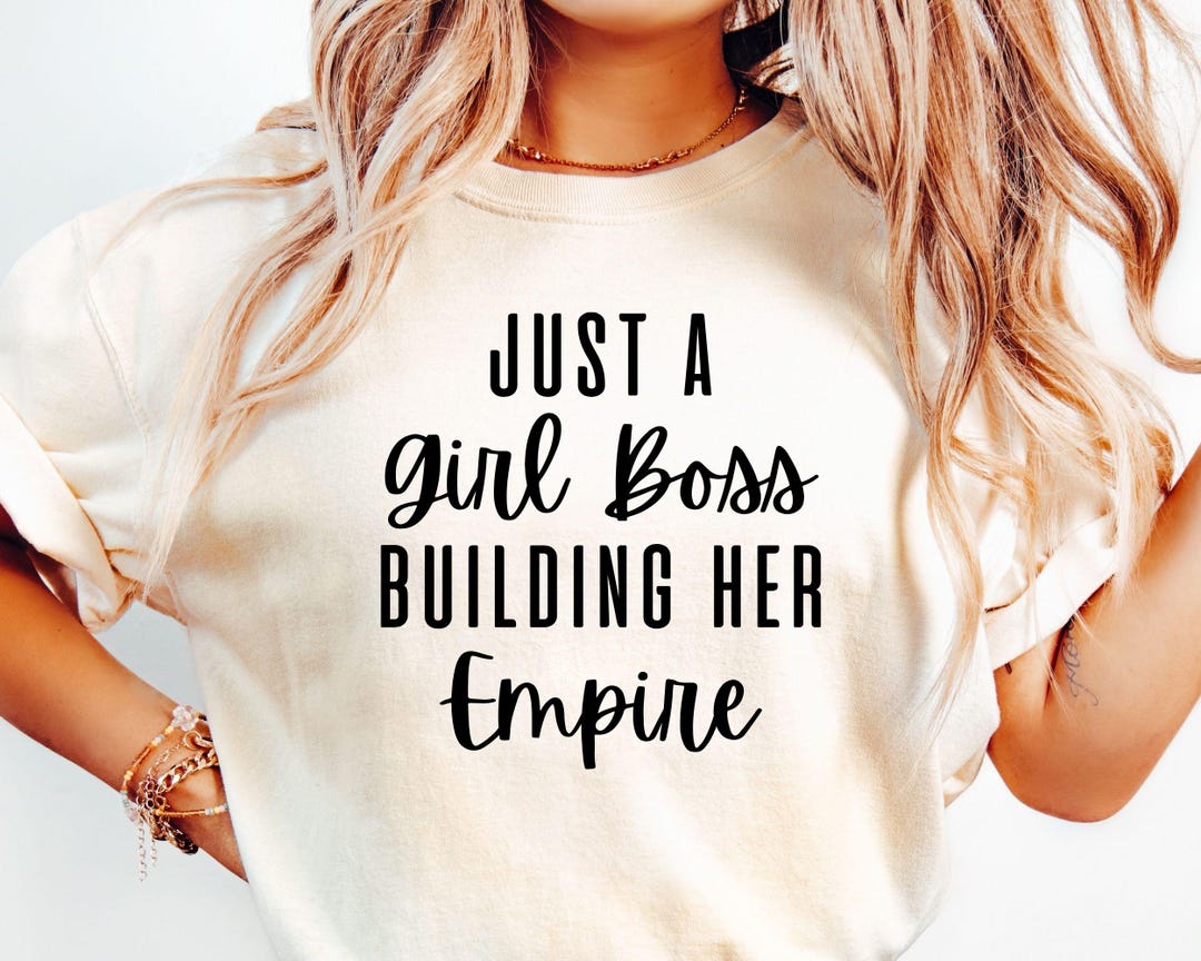 Just A Girl Boss Building Her Empire SVG, Girl Boss Svg, Boss Babe Svg ...