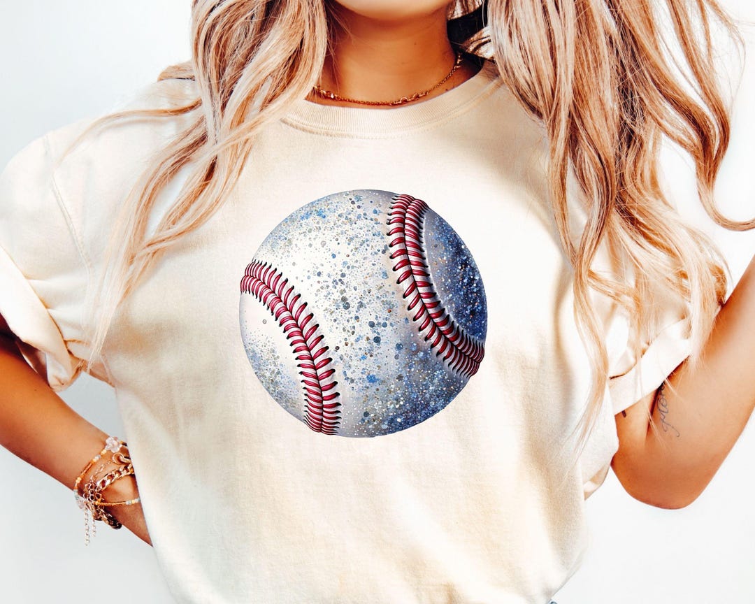 Glitter Baseball PNG: Game Day Sublimation Design (digital Download) - Etsy