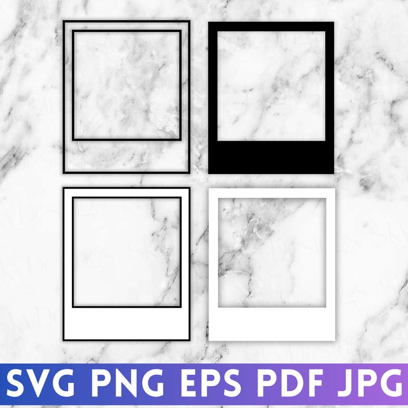 Picture Frame Svg - Etsy