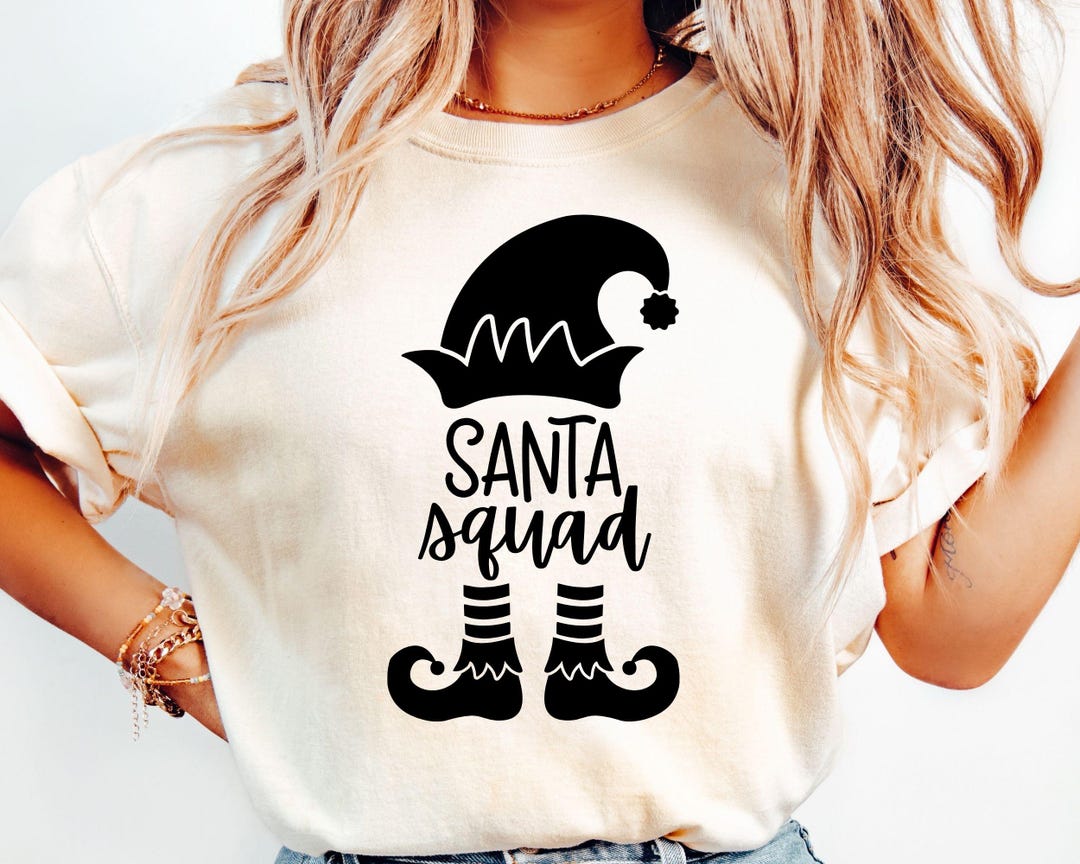 Santa Squad SVG, Christmas Svg, Santa Crew Svg, Funny Christmas Svg ...