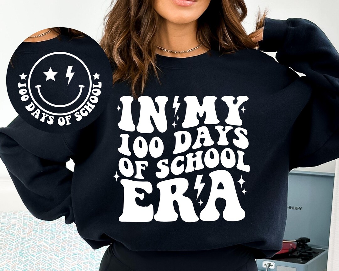 In My 100 Days of School Era SVG, 100 Days of School PNG, 100th Day ...