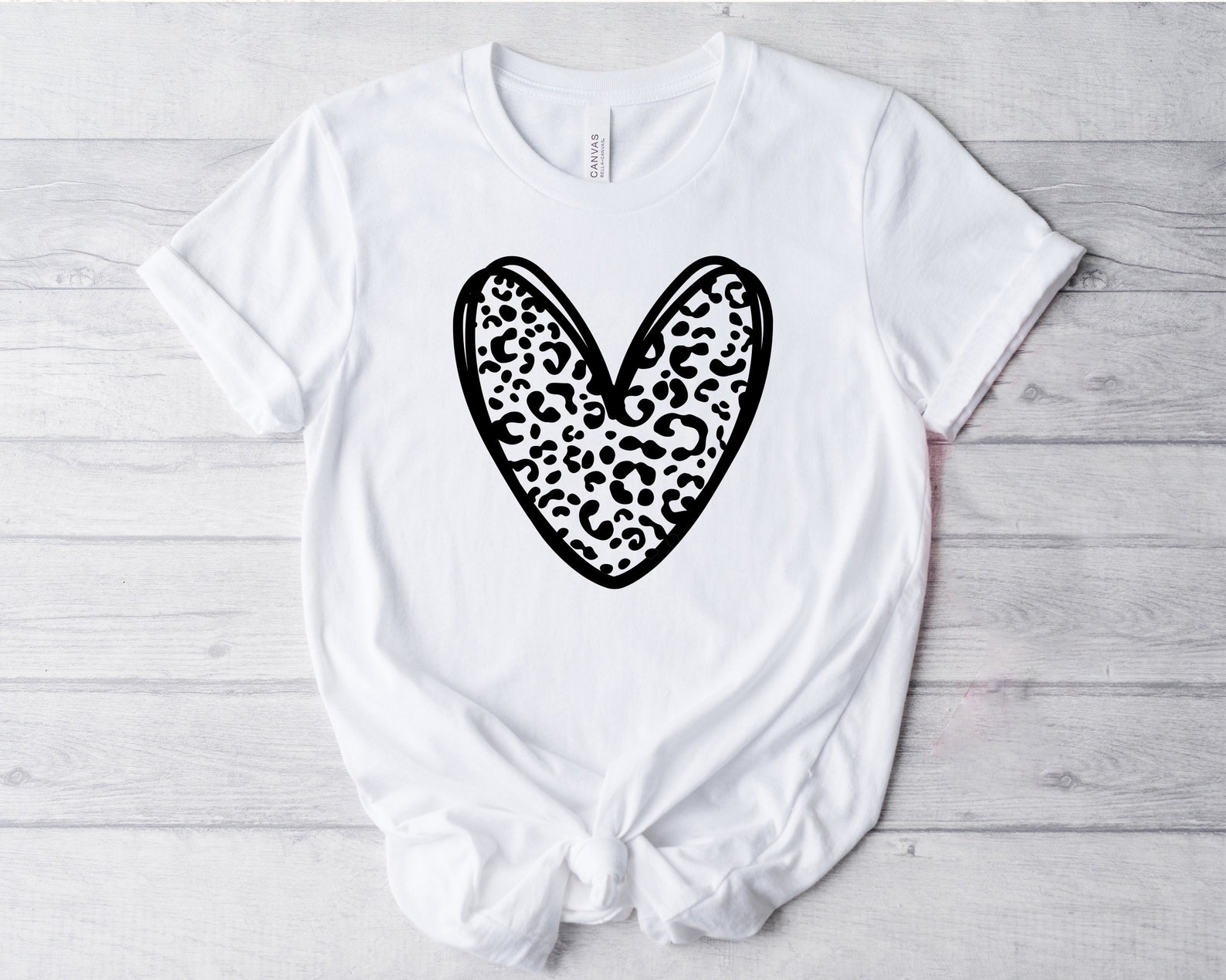 Leopard Heart Svg Hand Drawn Heart Svg Valentine Svg - Etsy