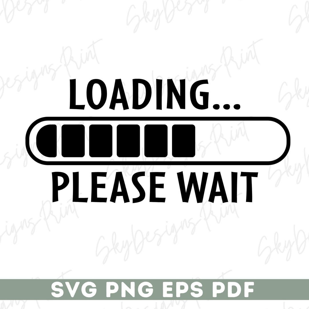 Loading Please Wait SVG, Loading Bar Svg, Loading Progress Bar Cut ...