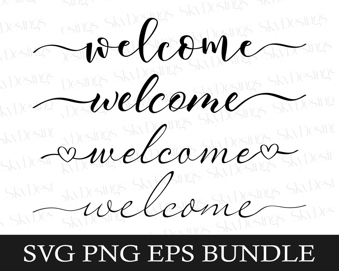 Welcome Svg, Wedding Svg, Wedding Signs Svg, Wedding Design, Welcome ...