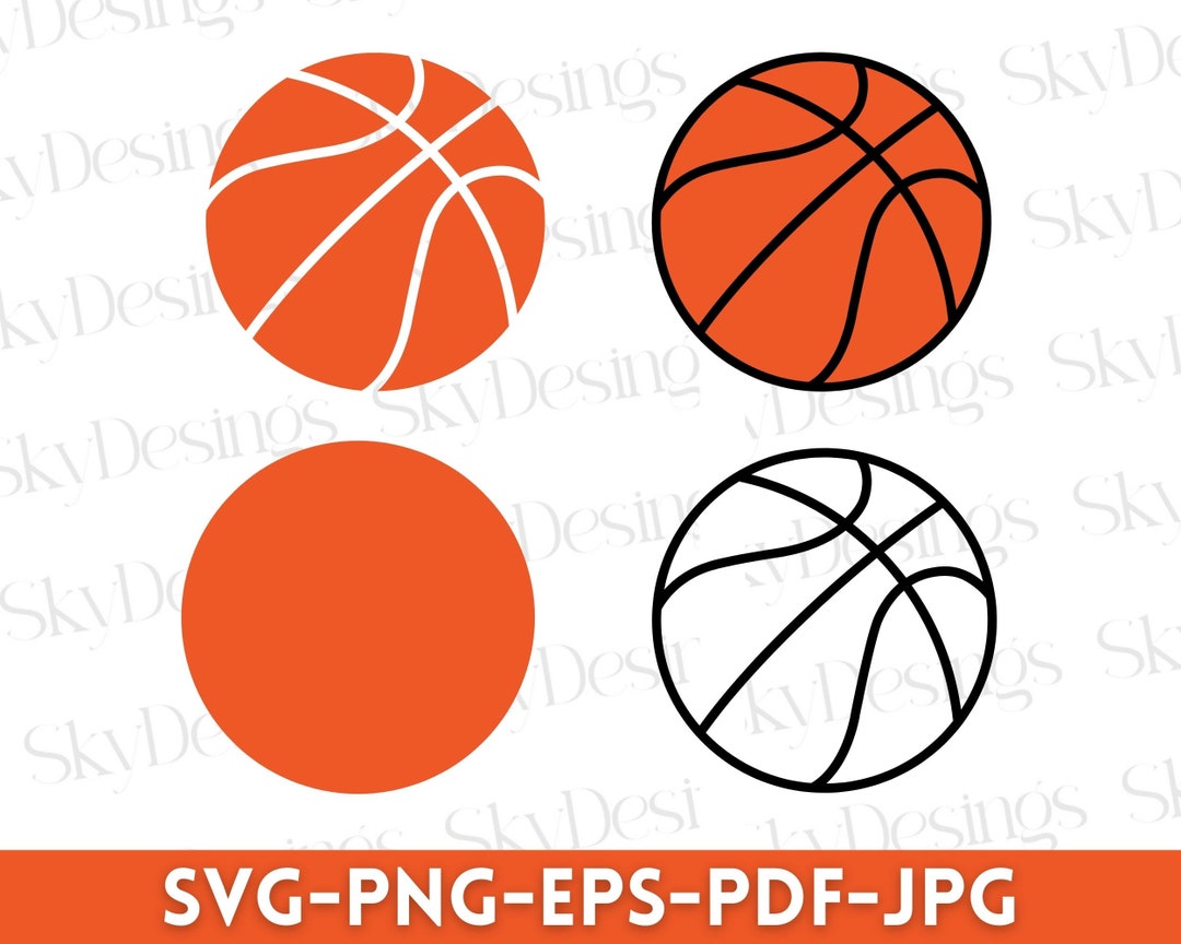 Basketball SVG, Basketball Svg Cut Files, Basketball Clipart ...