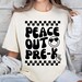 Peace Out Pre-k SVG, Pre-k Graduate SVG, Pre-k Graduation Svg, Pre-k ...