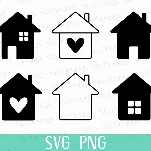 House Svg - Etsy