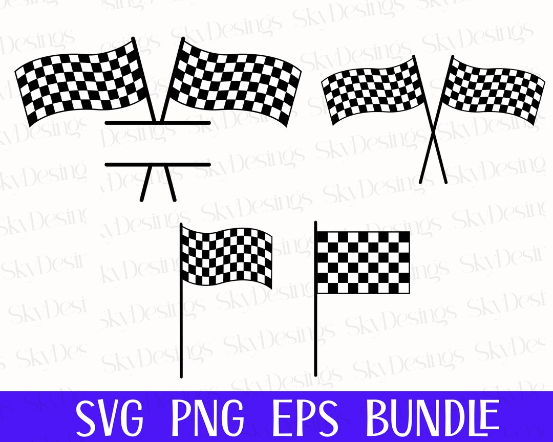 Racing Flag SVG, Checkered Flag Svg, Racing Svg, Start Flags Svg ...
