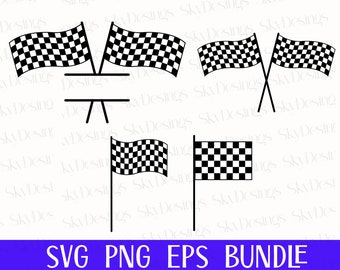 Racing Flags Svg, Checkered Flag Svg, Racing Svg, Start Flags Svg ...