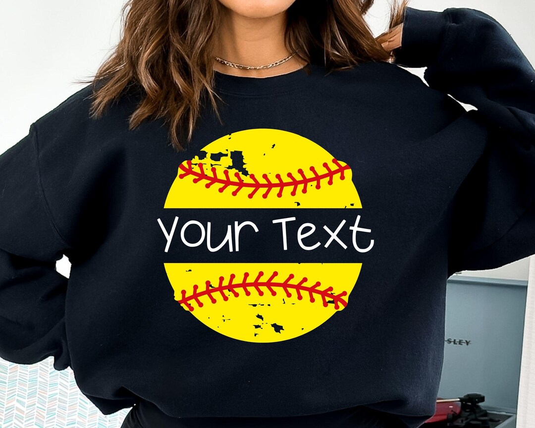 Softball Monogram Frame SVG, Softball Name Frame Svg, Split Softball ...