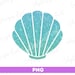 Glitter Seashell PNG, Seashell Png, Beach Seashell Png, Vacation ...