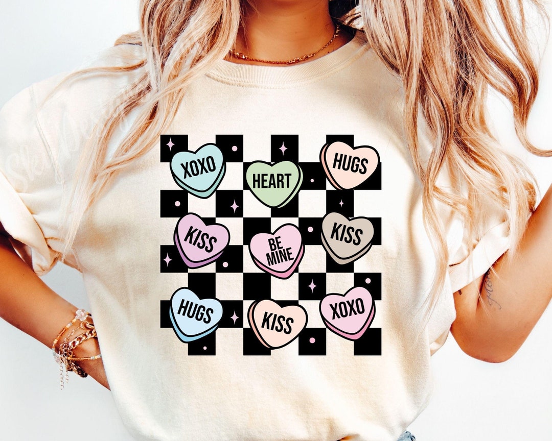 Valentines Day Candy Heart SVG, Valentines Conversation Hearts Svg ...