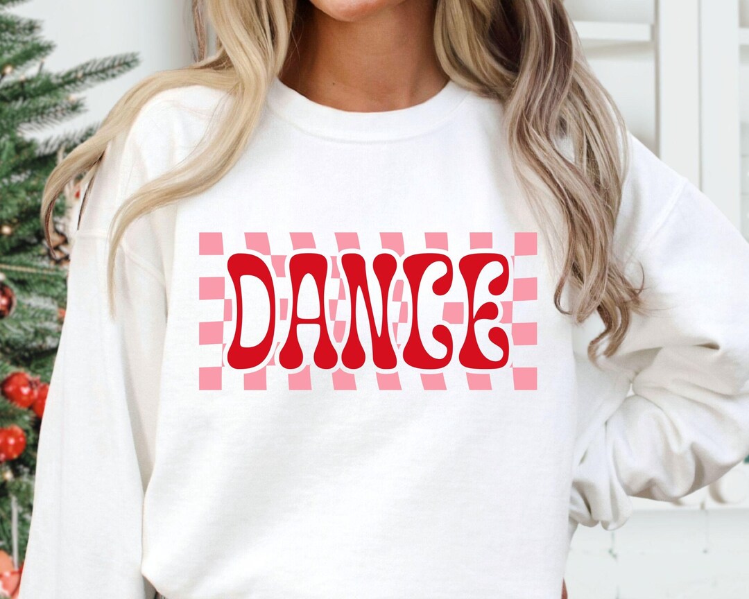 Retro Checkered Dance SVG-PNG, Dance Svg, Dancer Svg, Dance Mom Svg ...