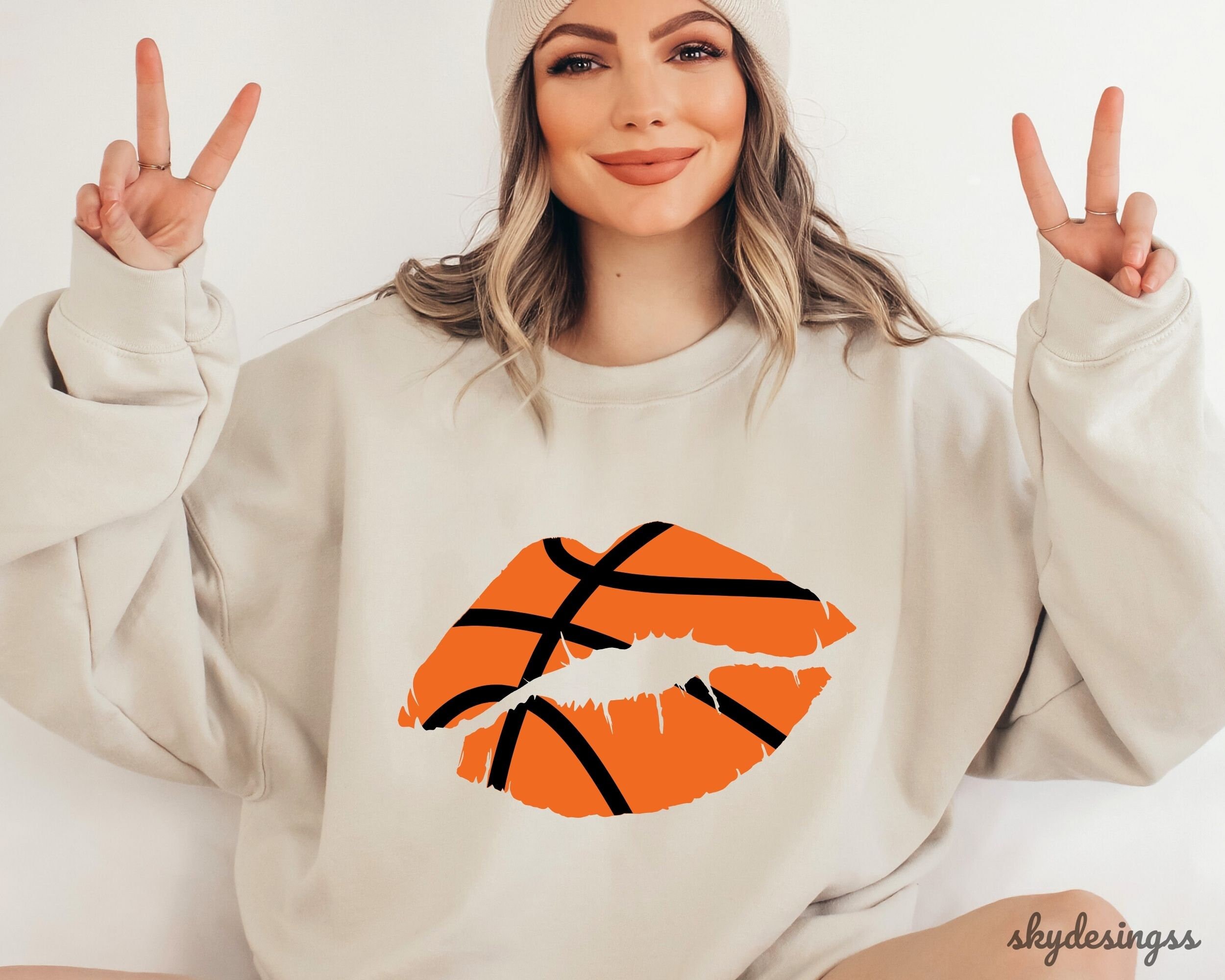 Basketball Lips SVG, Basketball Svg, Cheerleader Svg, Basketball Mom ...