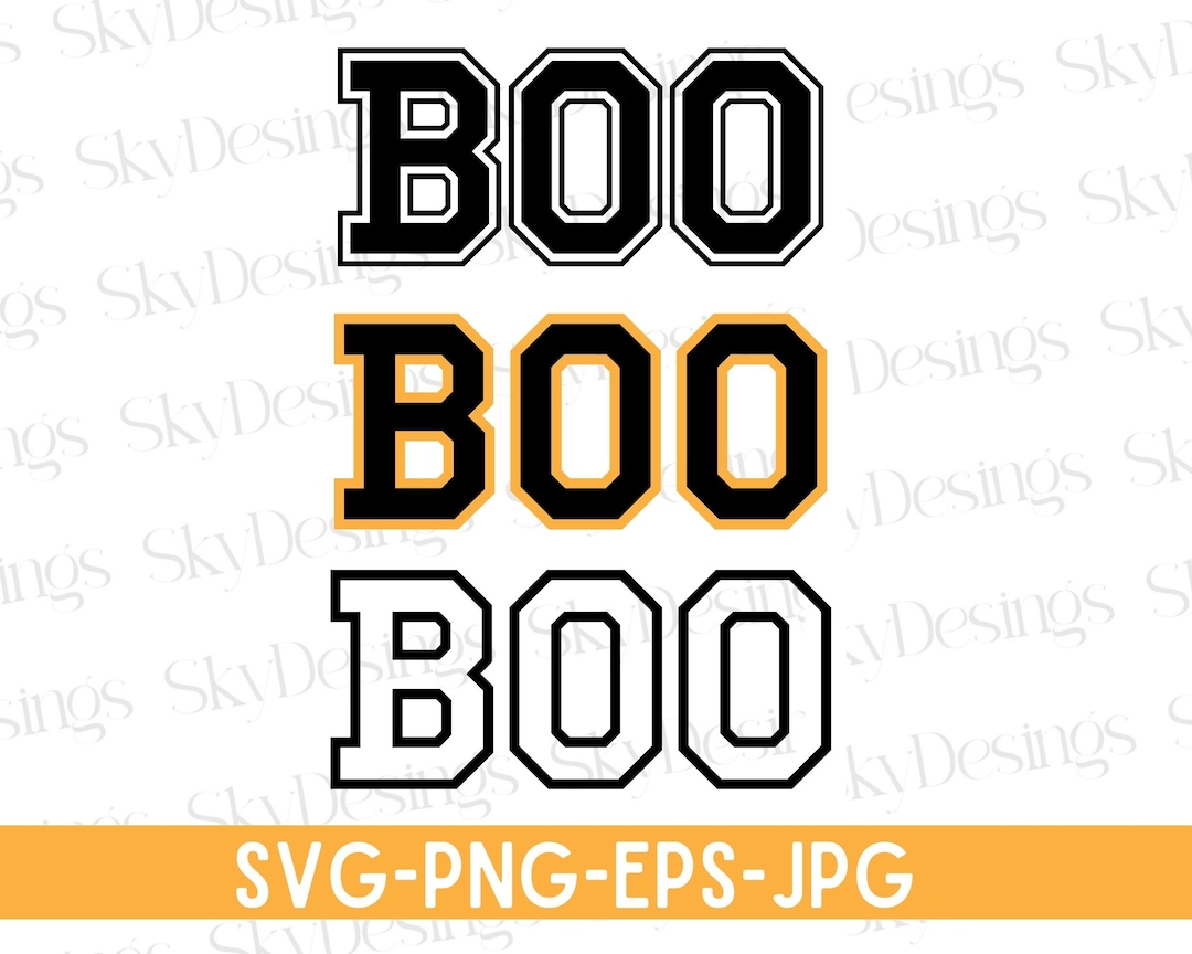 Boo SVG, Boo PNG, Halloween Svg, Halloween Shirt Svg, Boo Shirt Svg ...
