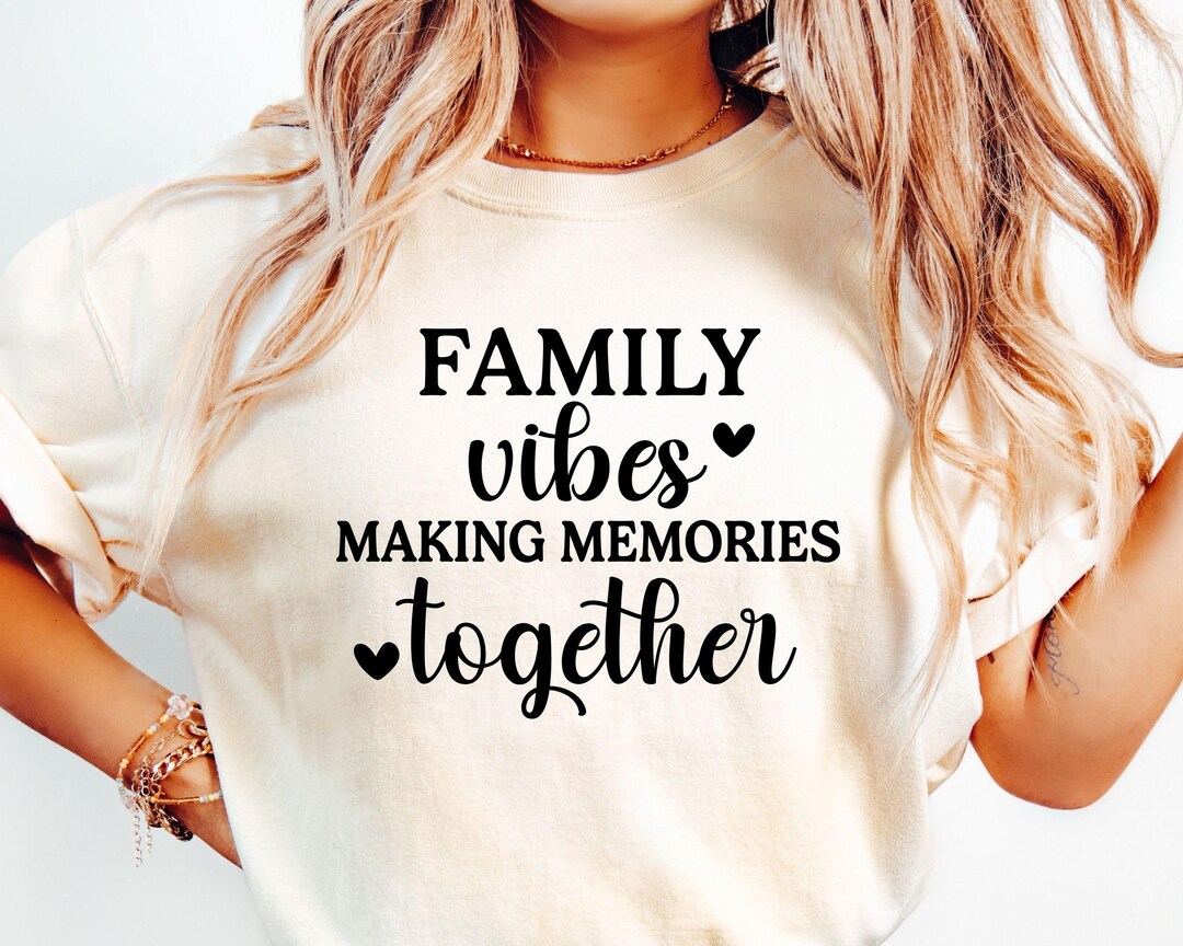 Family Vibes SVG: Vacation Memories Design (digital Download) - Etsy