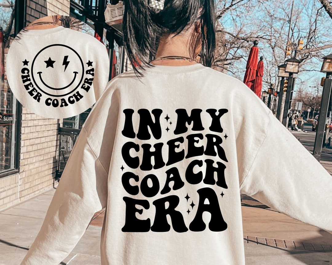 In My Cheer Coach Era SVG, Cheer Coach Svg, Cheerleading Svg, Cheer ...