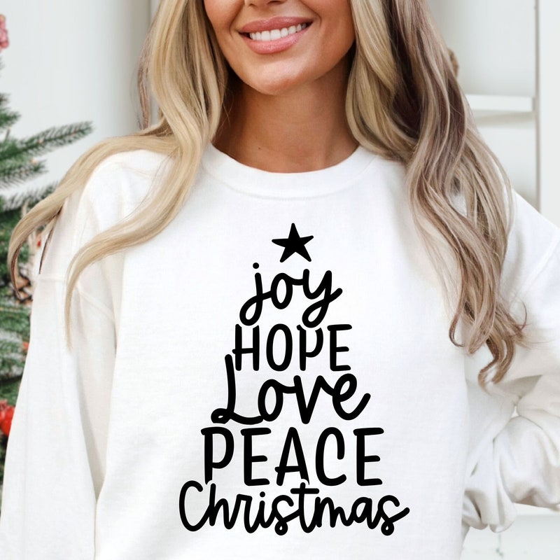 Hope Faith Joy Peace Shirt - Etsy